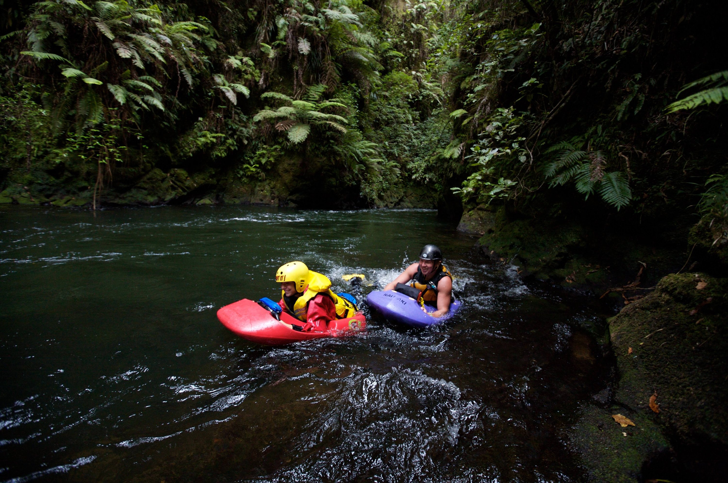 White Water Sledging Kaituna River Discount - Rotorua | Backpacker Deals